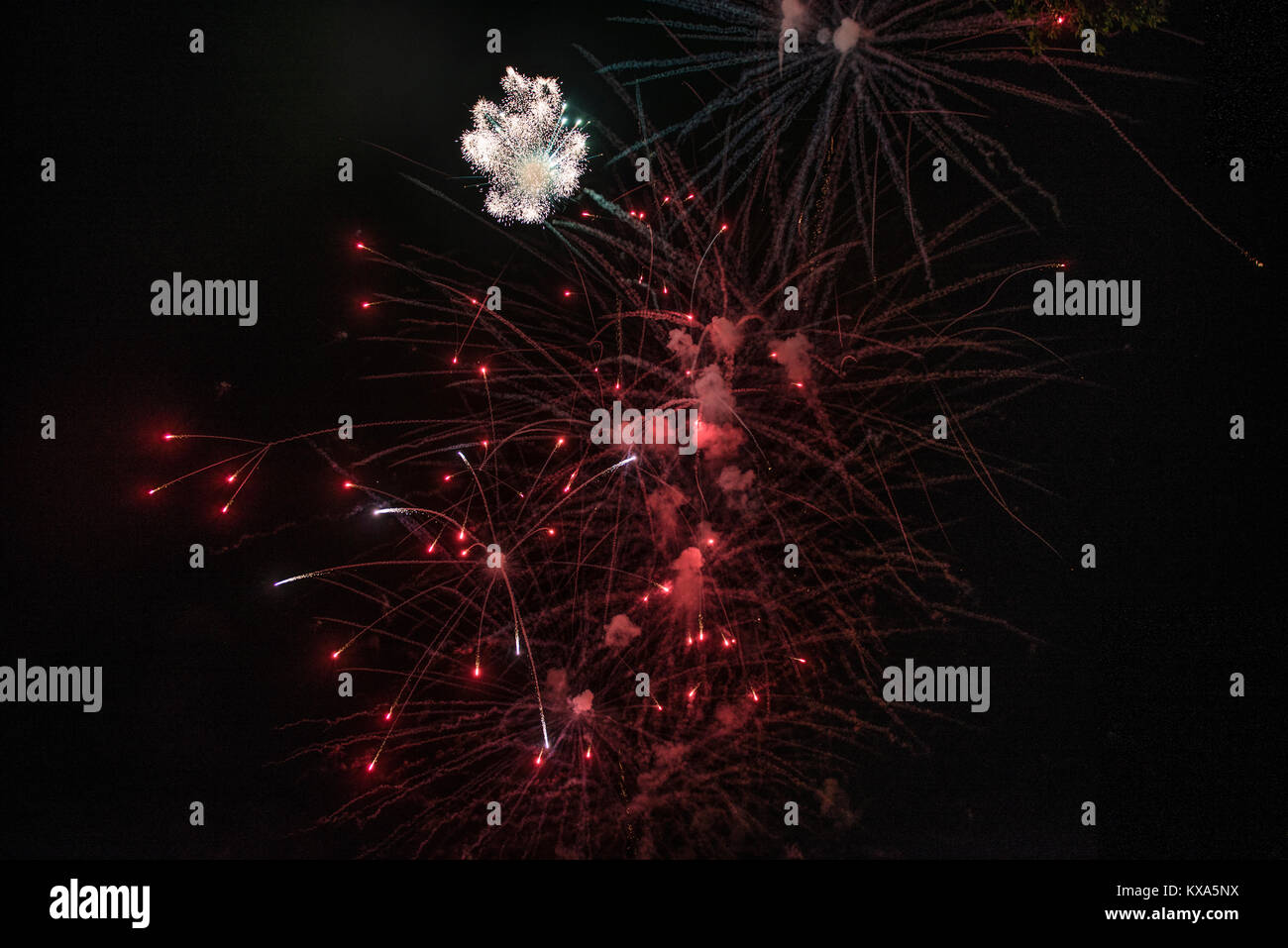 Year celebration firework display hi-res stock photography and images ...