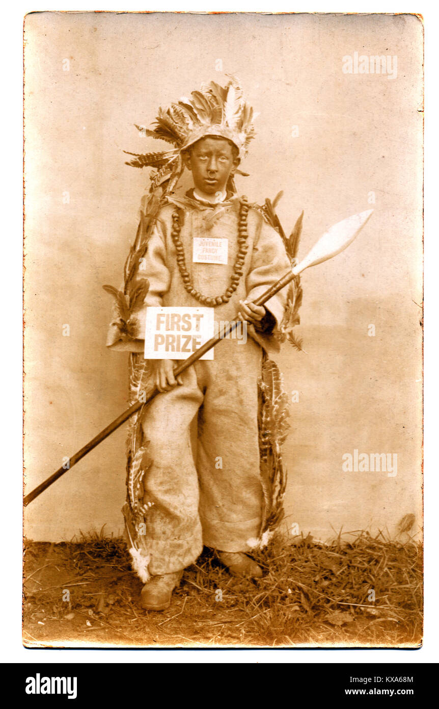 "Juvenile Fancy Costume: First Prize". Ernest Nelson Perrett looks ...