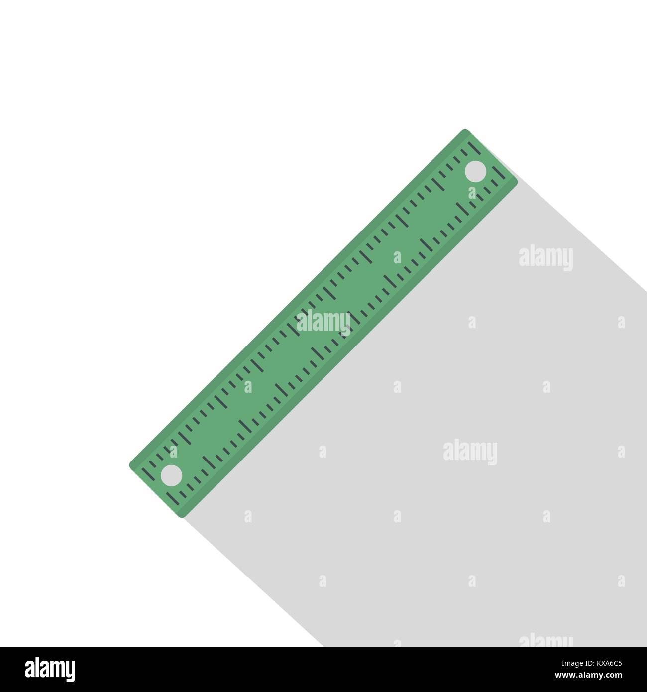 Rectangular ruler Stock Vector Images - Alamy