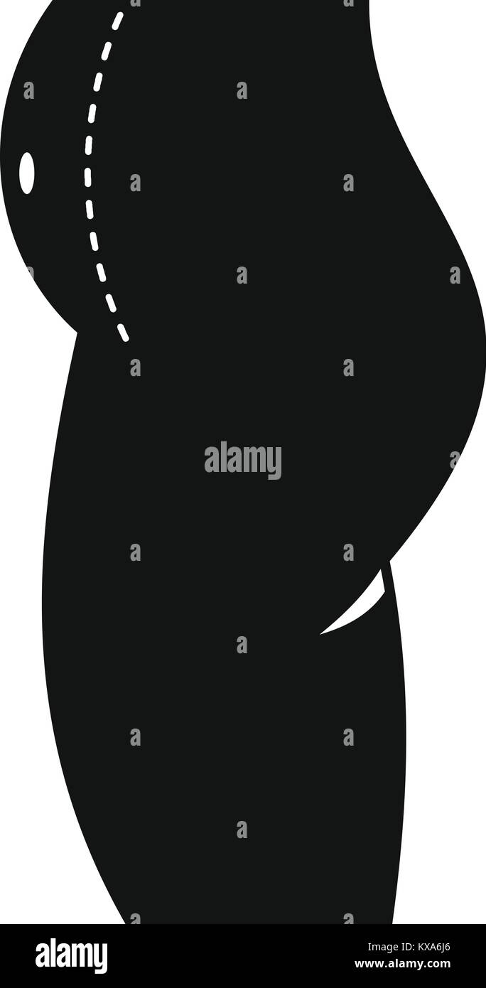 Woman prepared to belly surgery icon, simple style Stock Vector Image ...