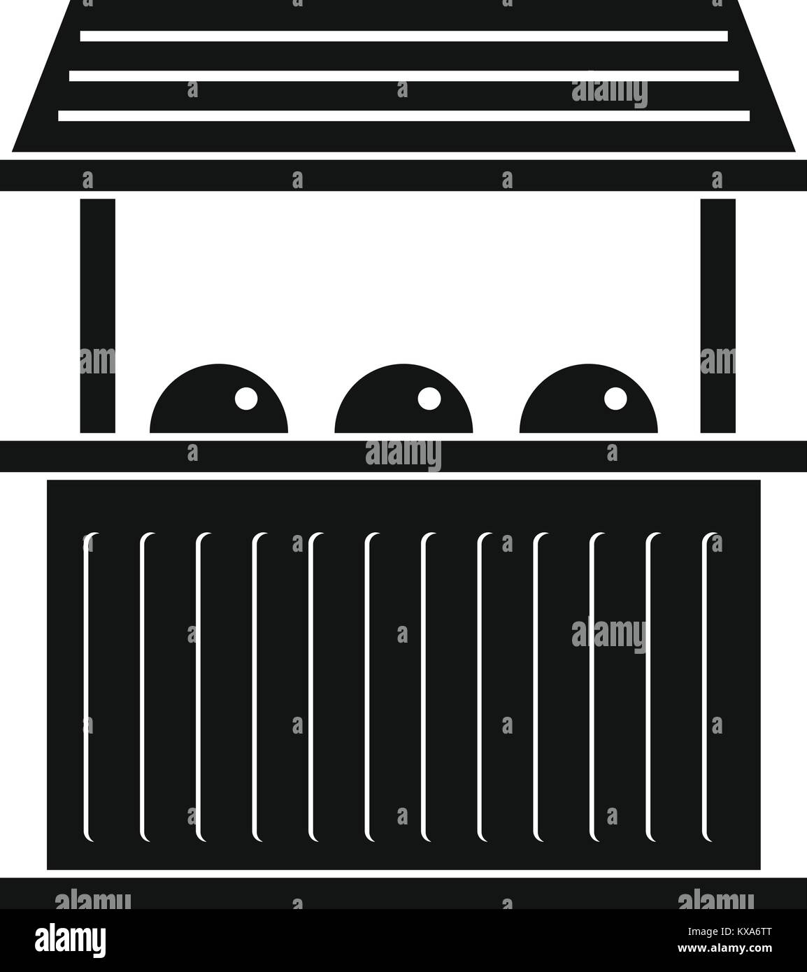 Carnival fair booth icon, simple style Stock Vector Image & Art - Alamy