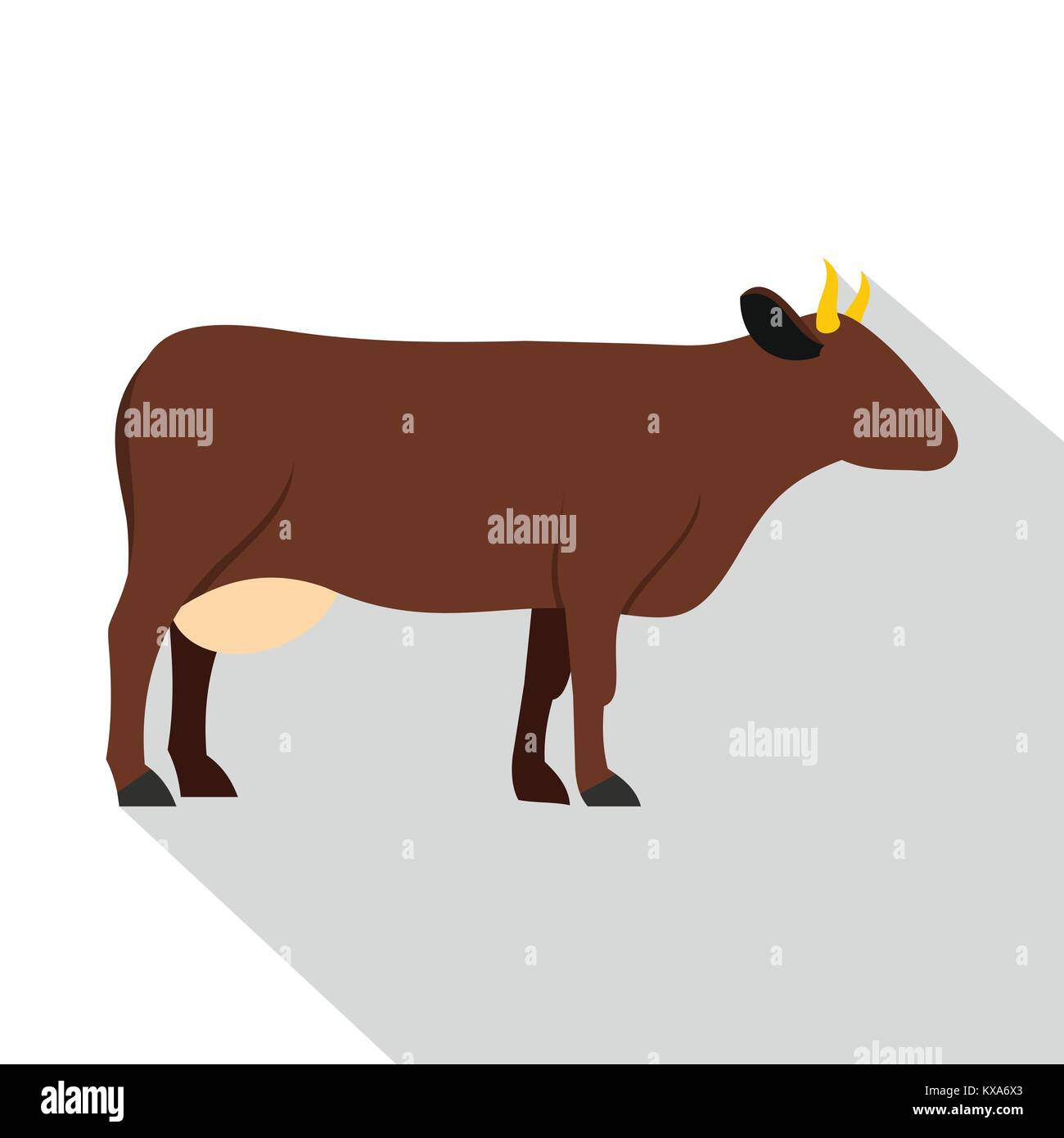 Cow feet Stock Vector Images - Alamy