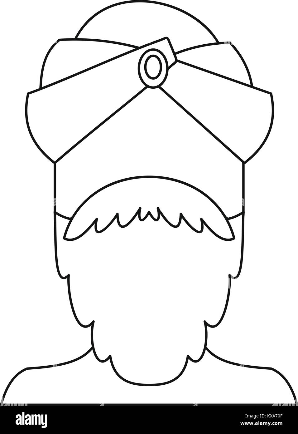 Indian man icon, outline style Stock Vector Image & Art - Alamy Indian man icon, outline style Stock Vector Image & Art - Alamy