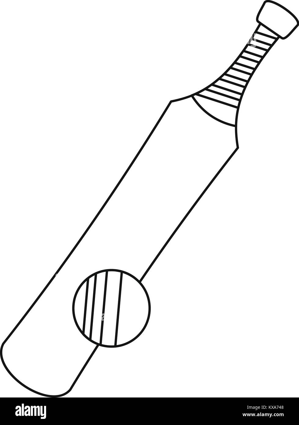 Baseball icon, outline style Stock Vector Image & Art - Alamy