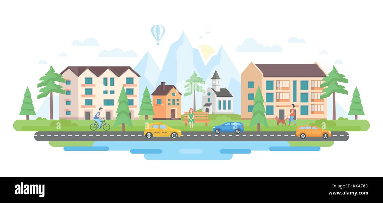 Streetscape Clipart Free