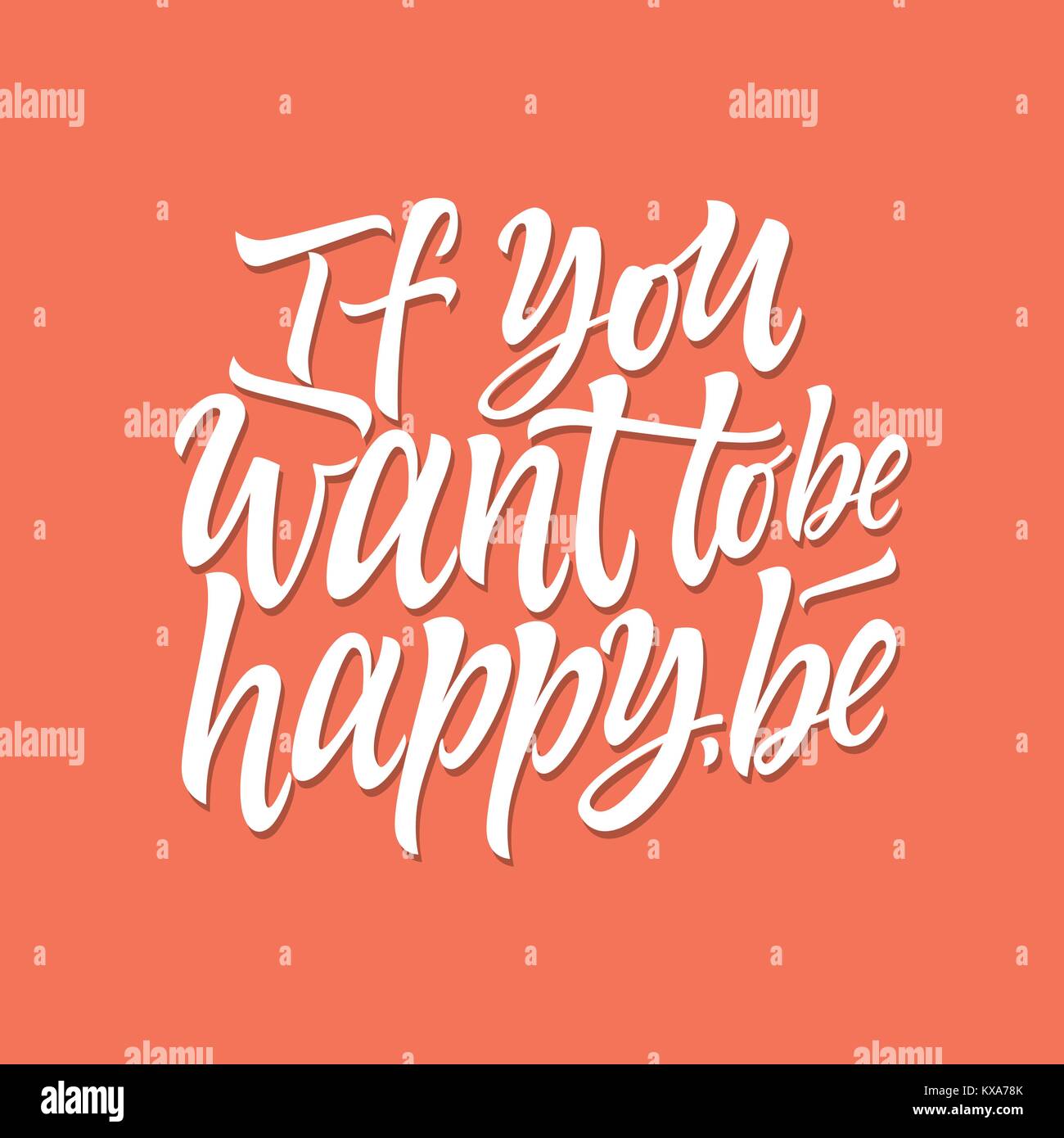 Life motto Stock Vector Images - Alamy
