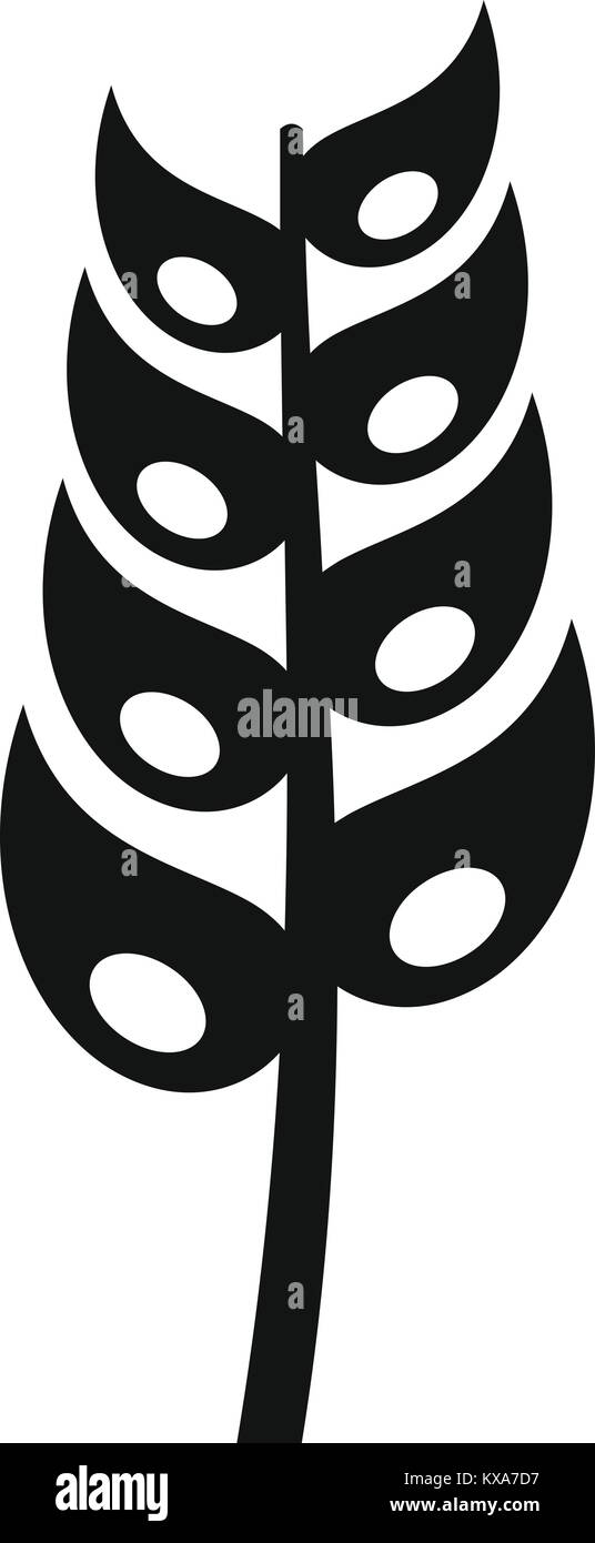 Ripe spica icon, simple style Stock Vector Image & Art - Alamy