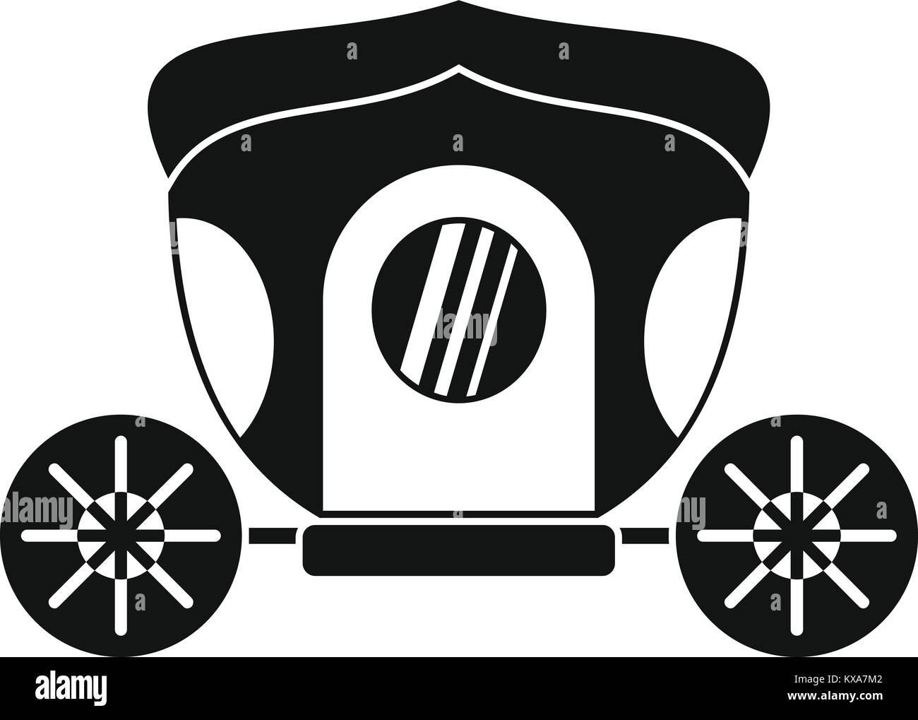 Brougham icon, simple style Stock Vector Image & Art - Alamy