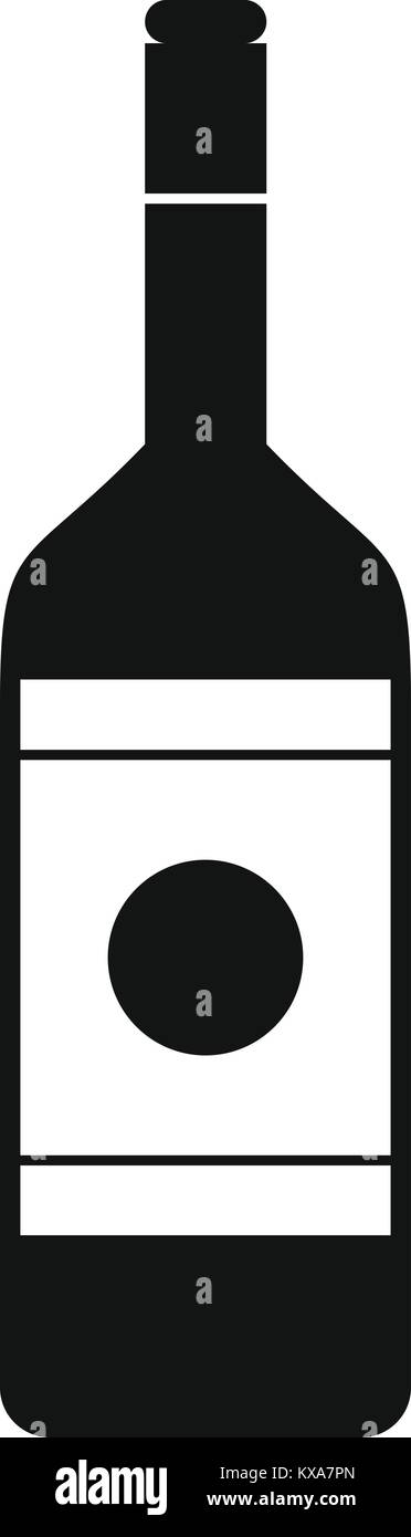 Vodka icon, simple style Stock Vector Image & Art - Alamy