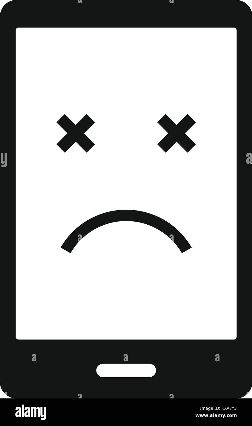 Dead phone icon, simple style Stock Vector Image & Art - Alamy