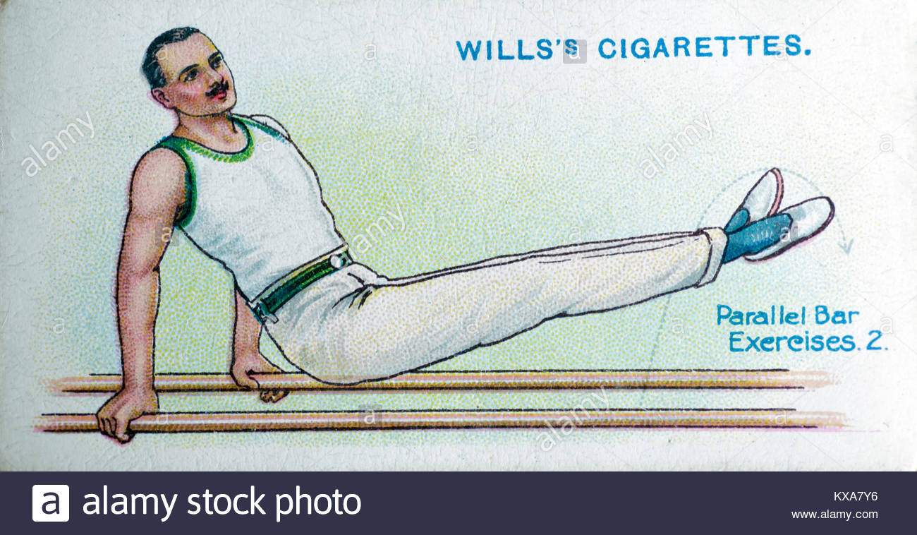 Parallel bars gymnast hi-res stock photography and images - Alamy