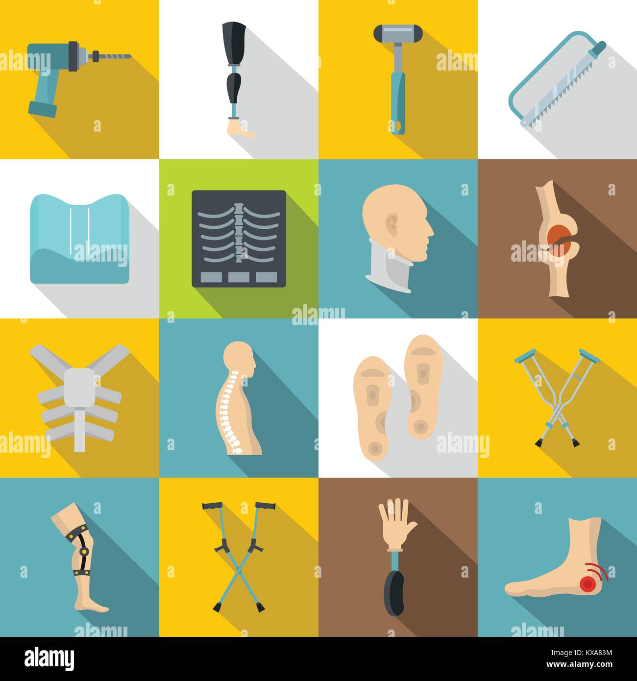 Ankle foot orthosis Stock Vector Images - Alamy