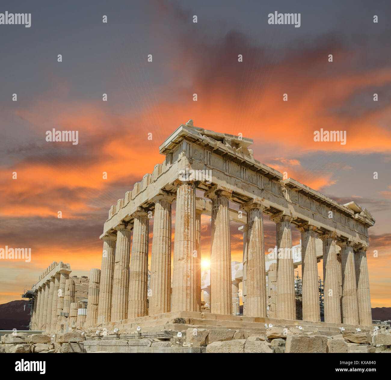 Limestone columns and beams hi-res stock photography and images - Alamy