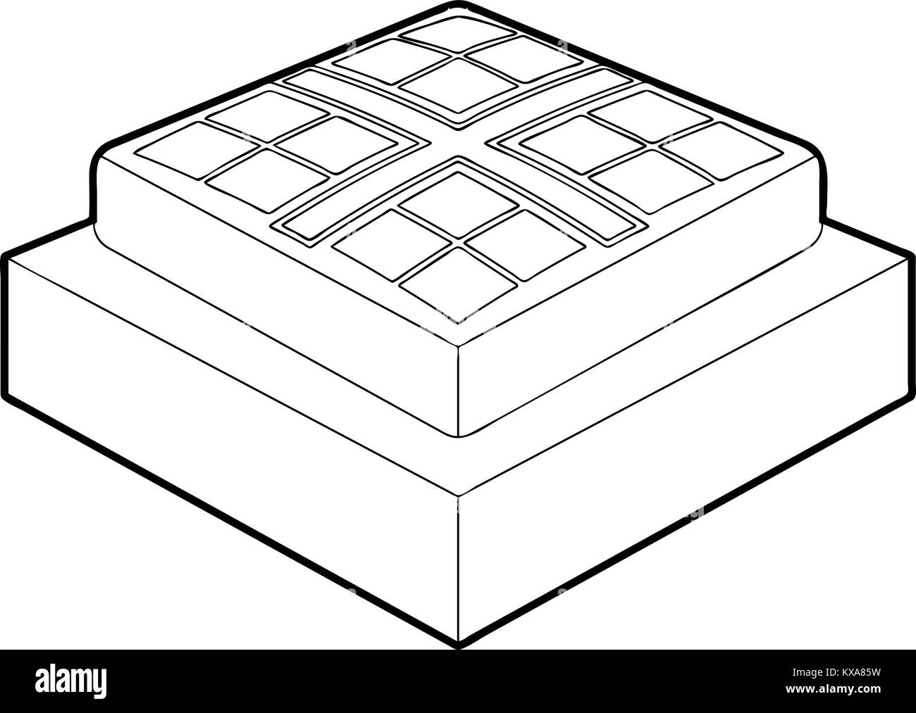 Baseball base icon, outline style Stock Vector Image & Art - Alamy