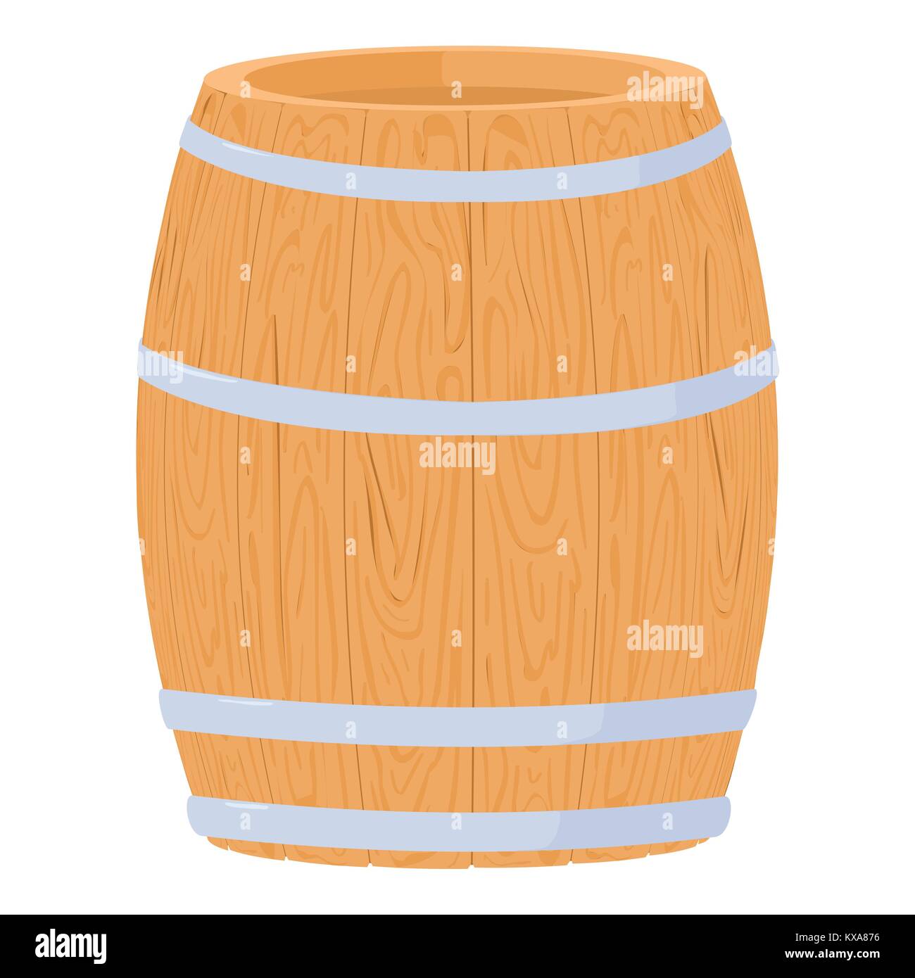 Wine barrel icon, cartoon style Stock Vector Image & Art - Alamy