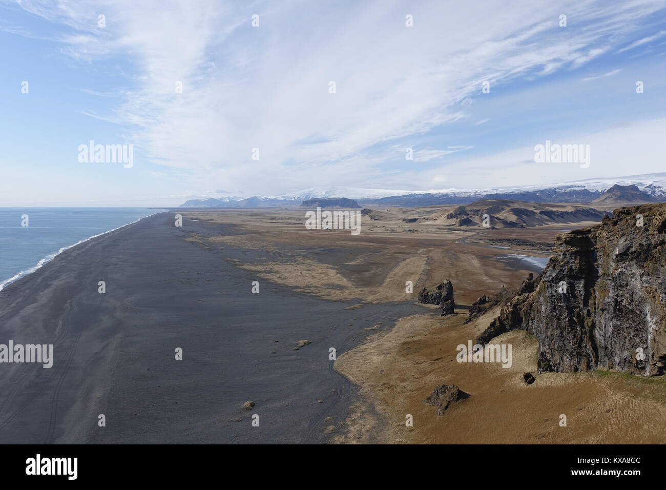 Vik Beach Iceland Stock Photo - Alamy