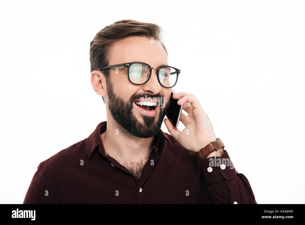 Boy speaking close up hi-res stock photography and images - Alamy