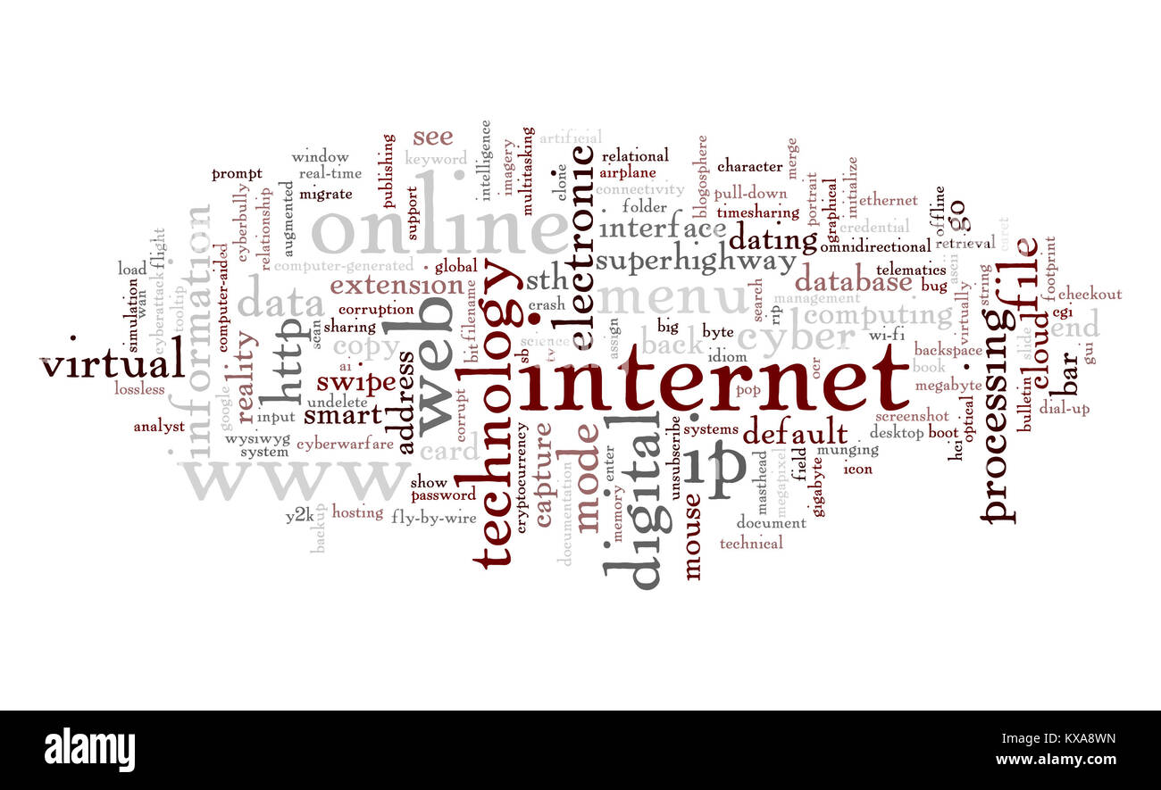 Ip address word Cut Out Stock Images & Pictures - Alamy