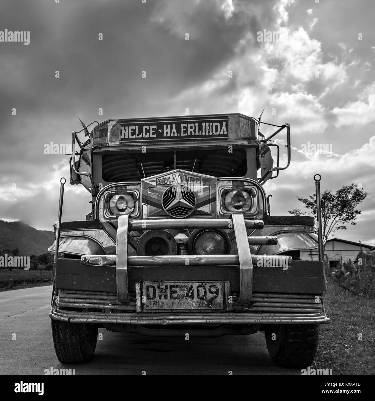 MANILA, PHILIPPINES - MARCH 15: Jeepney on the road on March, 15, 2013 ...