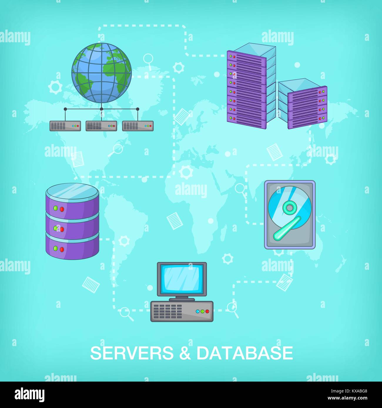 Link stack Stock Vector Images - Alamy