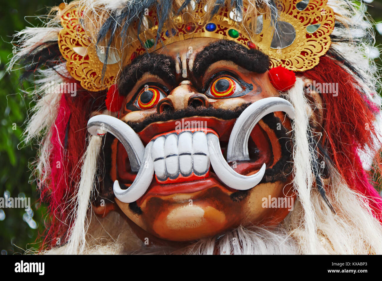 Balinese ogoh-ogoh monster at Balinese New Year Stock Photo - Alamy