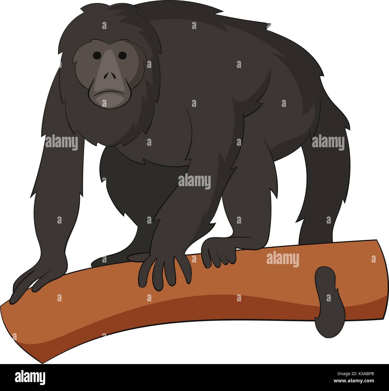 Gibbon species Stock Vector Images - Alamy