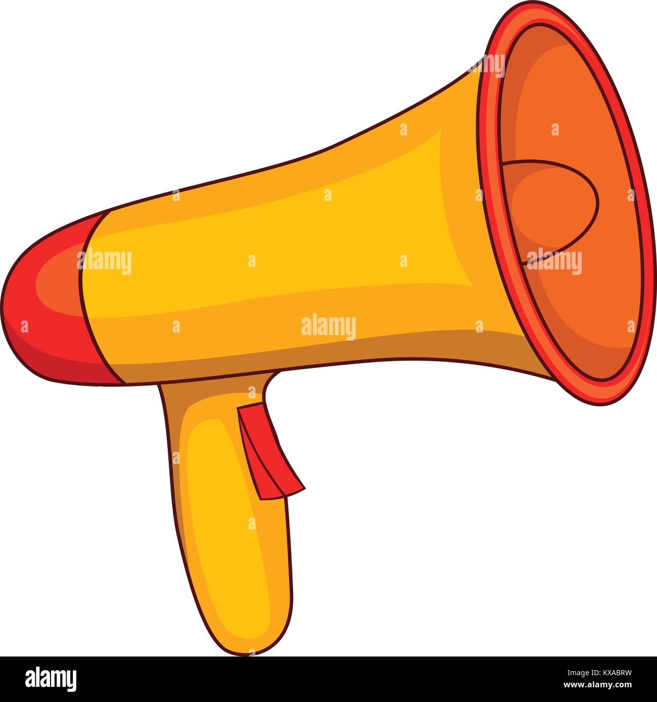 Megaphone icon, cartoon style Stock Vector Image & Art - Alamy