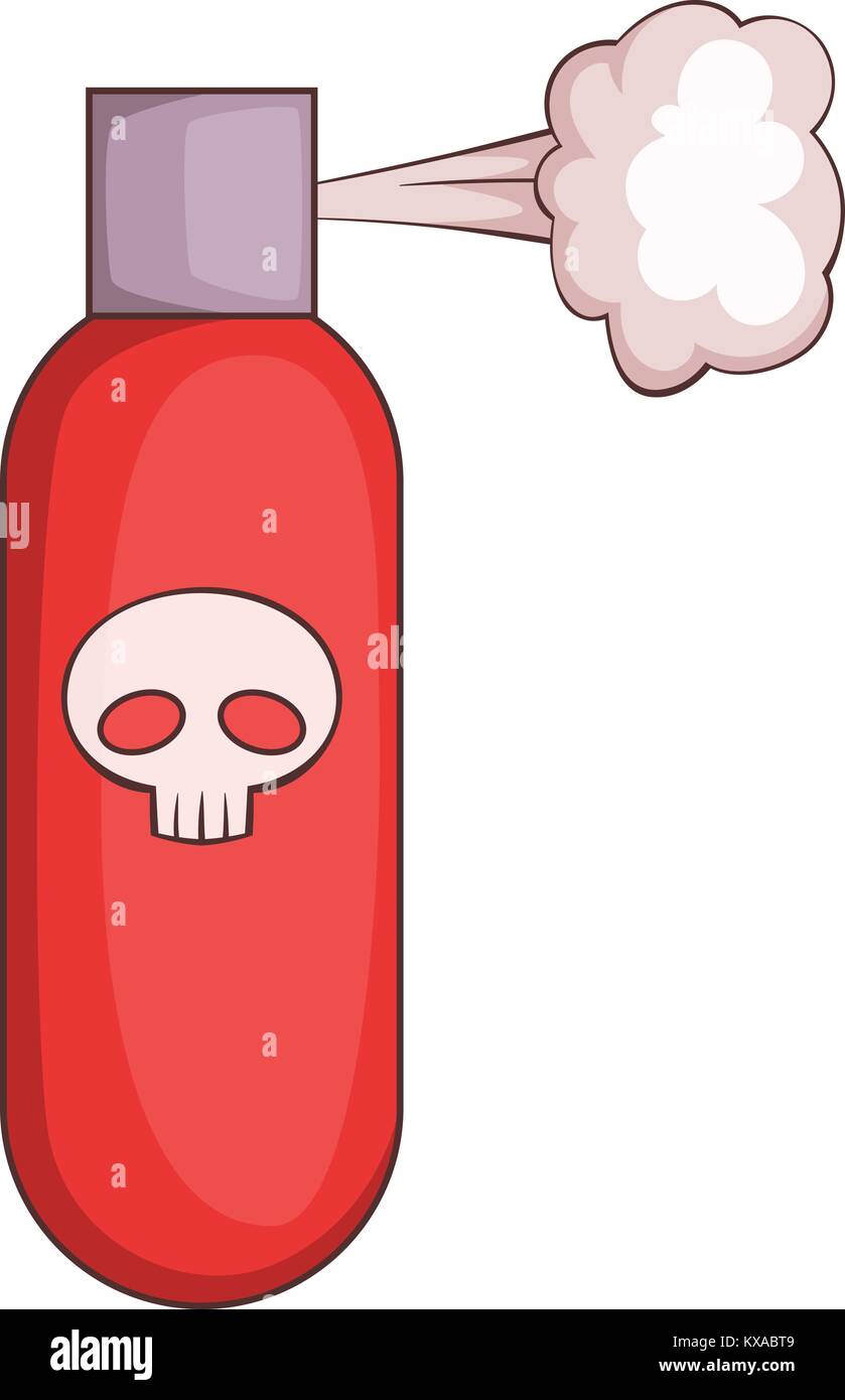Red gas bottle cartoon icon hi-res stock photography and images - Alamy
