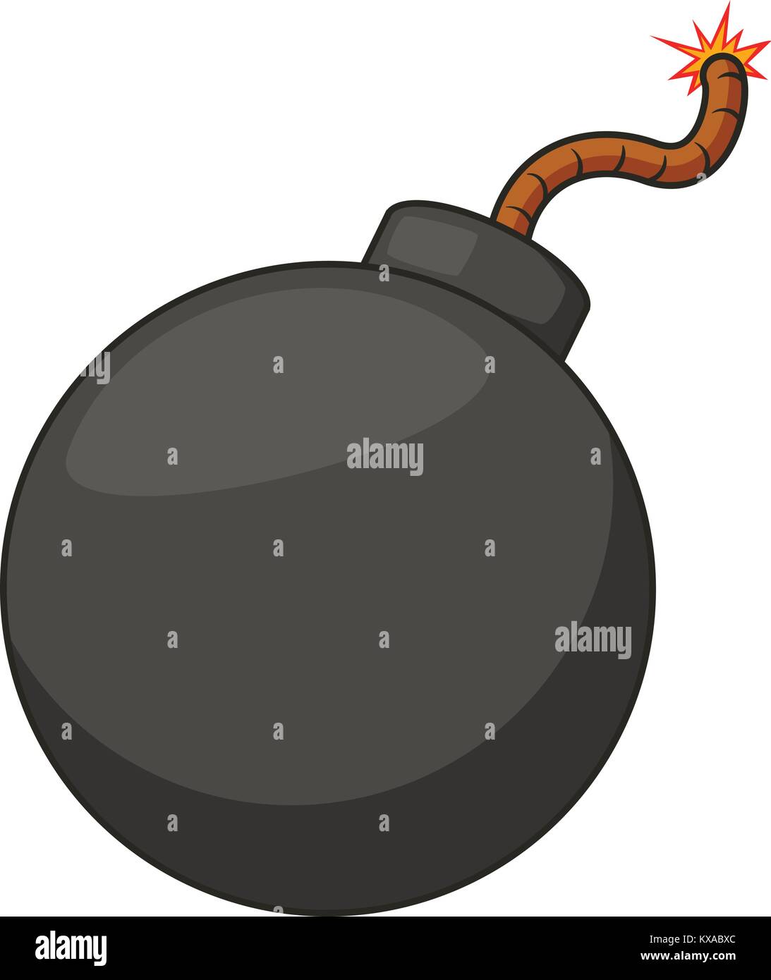 Retro bomb icon, cartoon style Stock Vector Image & Art - Alamy