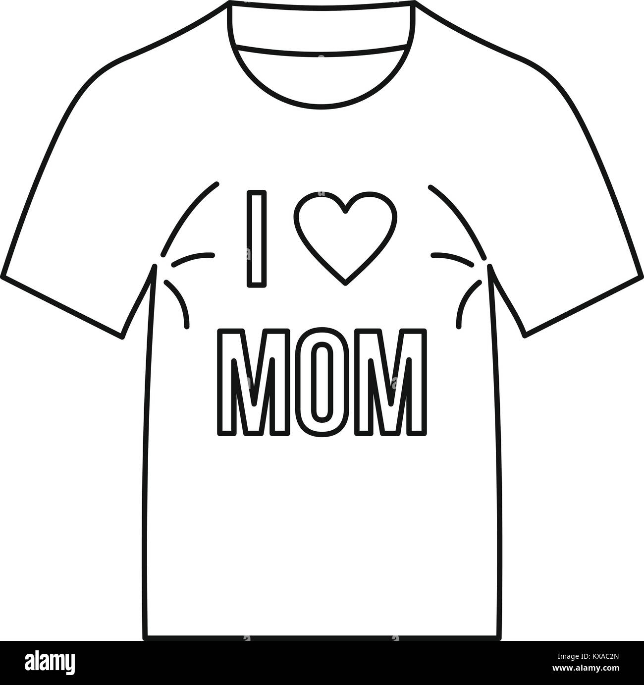 I love my mom Black and White Stock Photos & Images - Alamy