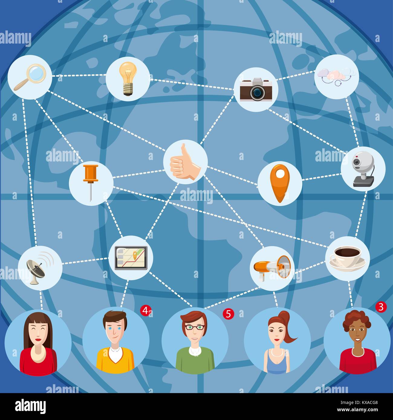 Technology markets Stock Vector Images - Alamy