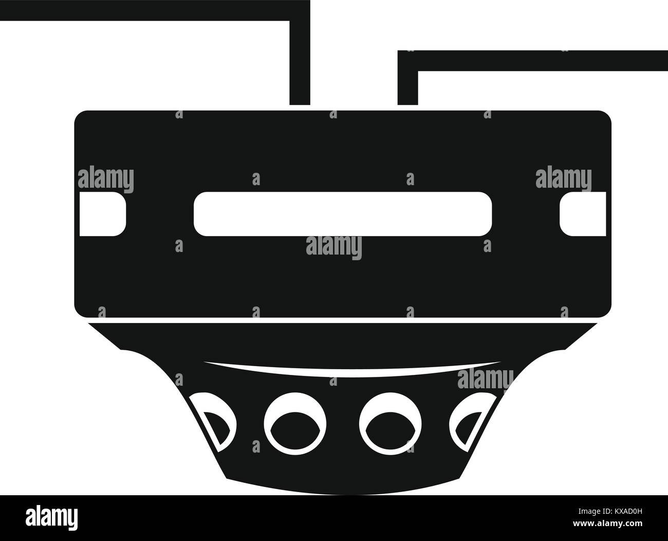 Monitor socket icon, simple style Stock Vector Image & Art - Alamy