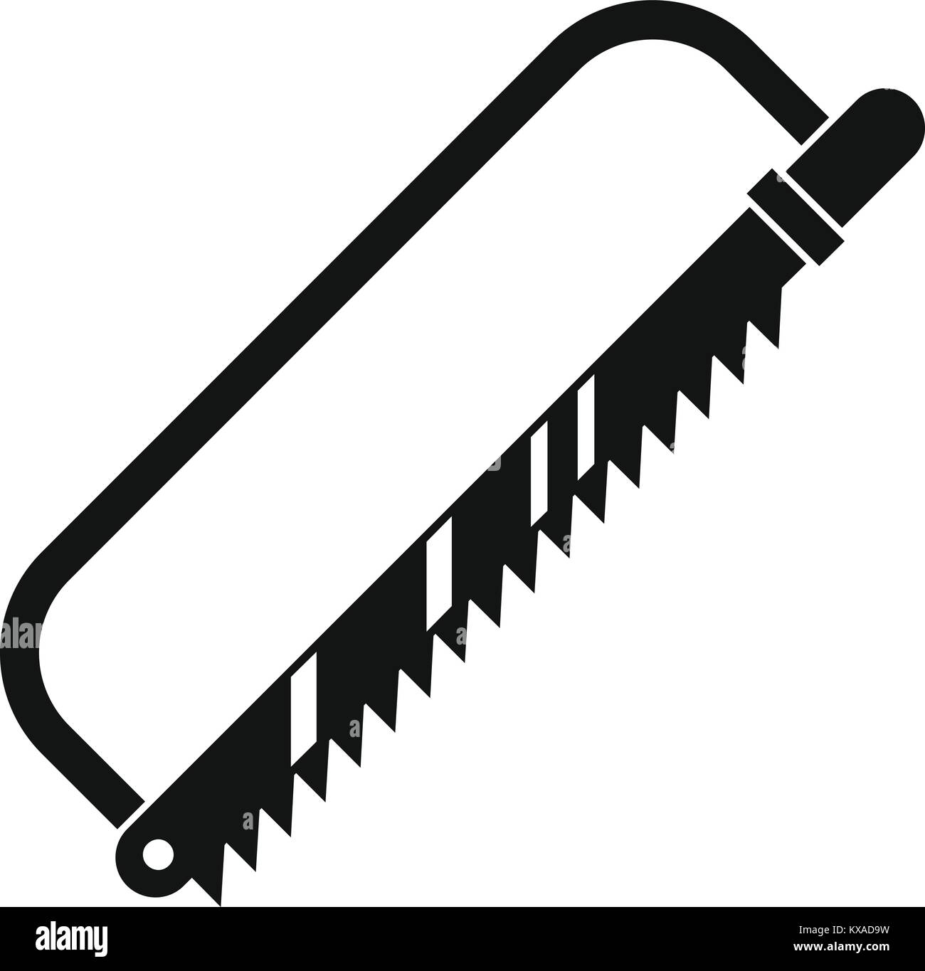 Sergical saw icon, simple style Stock Vector Image & Art - Alamy