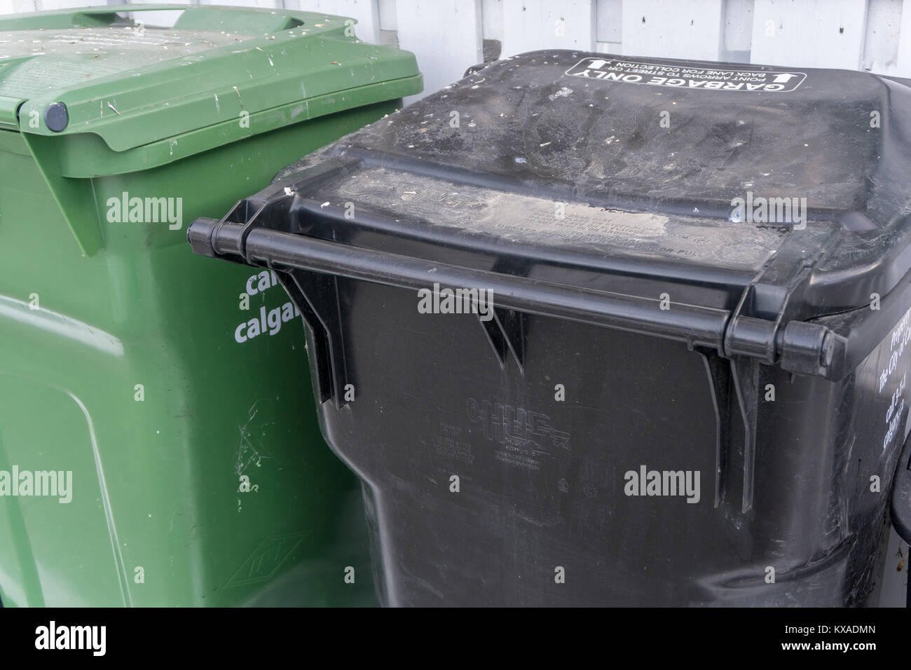 Trash carts hi-res stock photography and images - Alamy