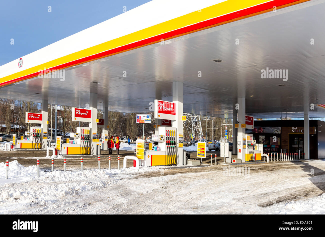 Shell gas station hi-res stock photography and images - Alamy