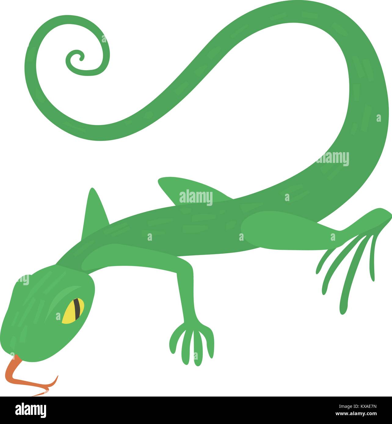 Lizard icon, cartoon style Stock Vector Image & Art - Alamy