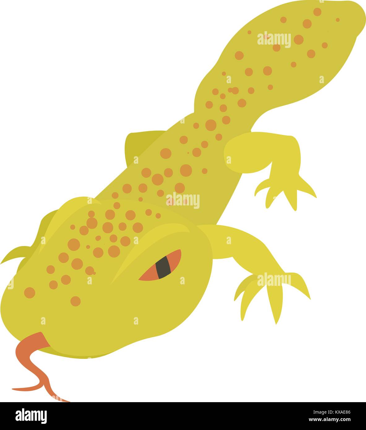 Spotted lizard icon, cartoon style Stock Vector Image & Art - Alamy