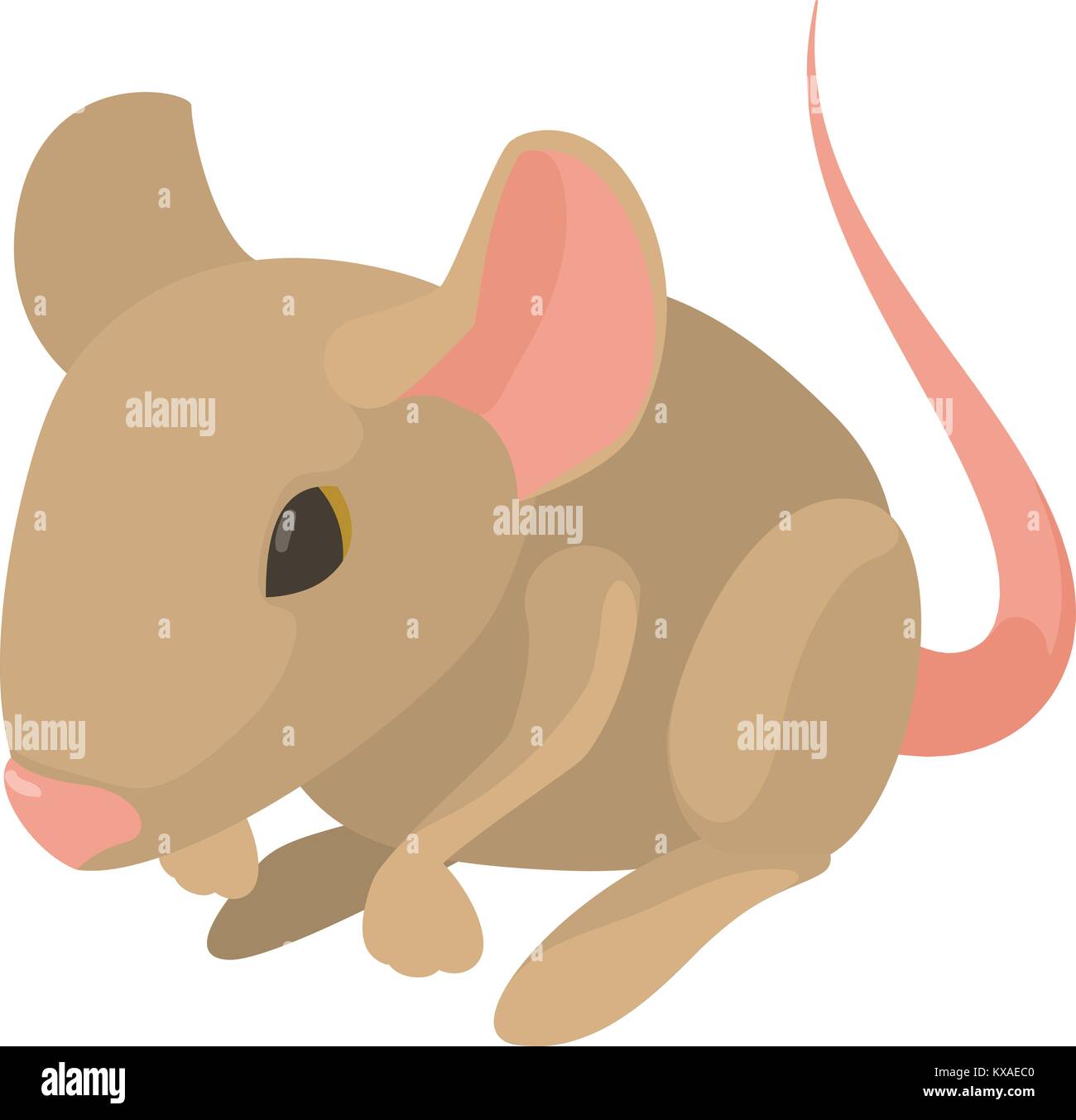 Rat icon, cartoon style Stock Vector Image & Art - Alamy