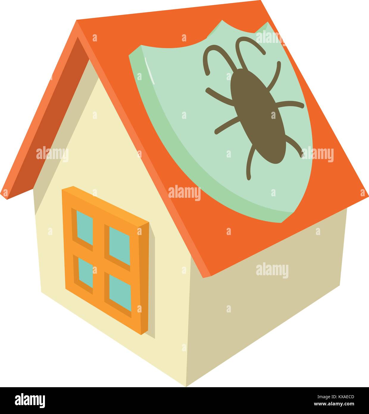 Disinfection house icon, cartoon style Stock Vector Image & Art - Alamy