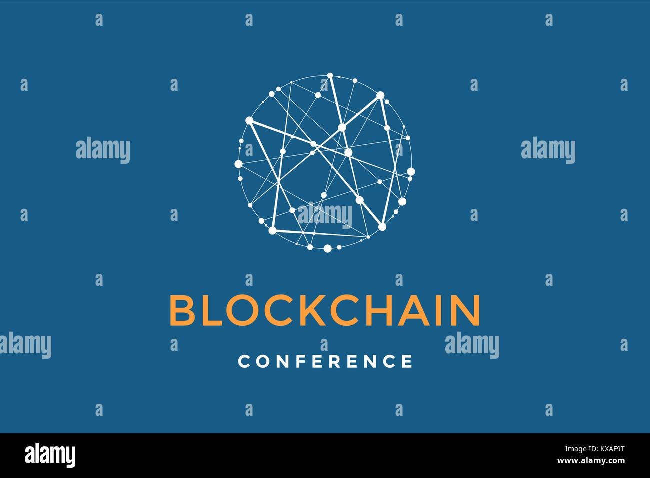 Template emblem for blockchain technology Stock Vector Image & Art - Alamy