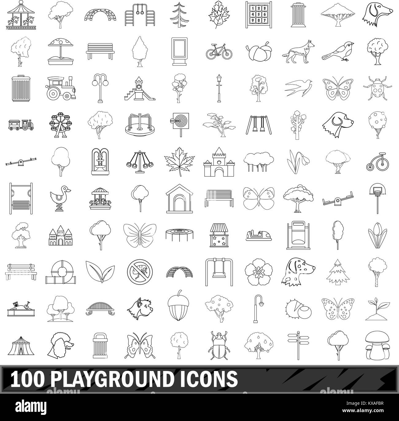 100 playground icons set, outline style Stock Vector Image & Art - Alamy 100 playground icons set, outline style Stock Vector Image & Art - Alamy