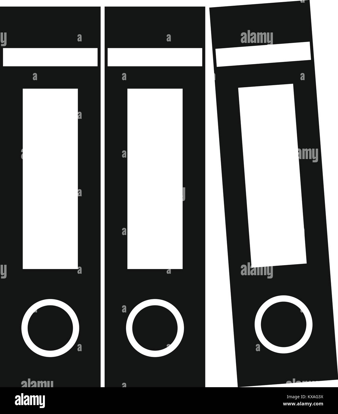 Shelf pile documents Stock Vector Images - Alamy