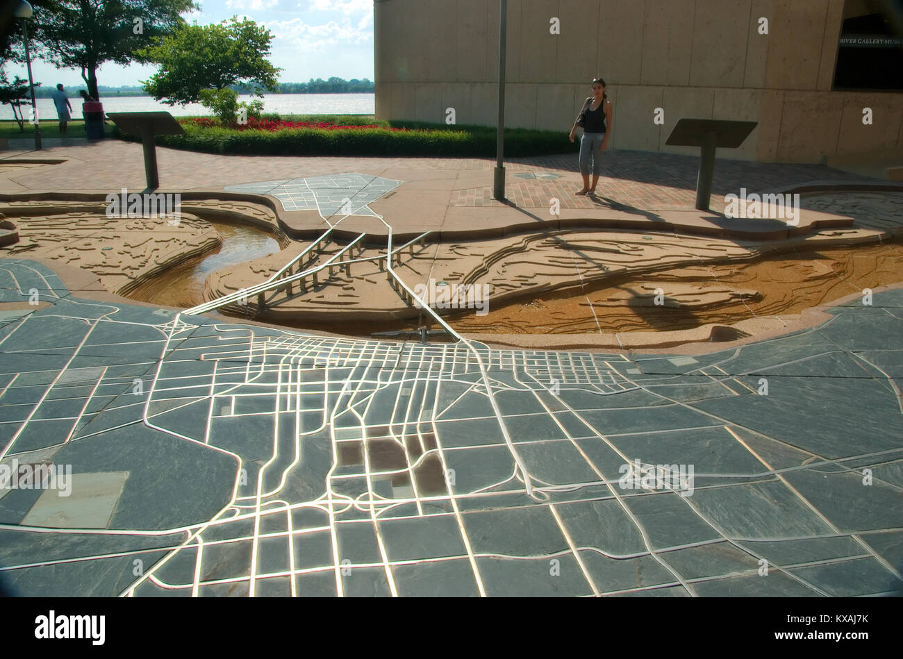 Memphis, Tennessee - 2017: Mississippi River Park, Mud Island ...