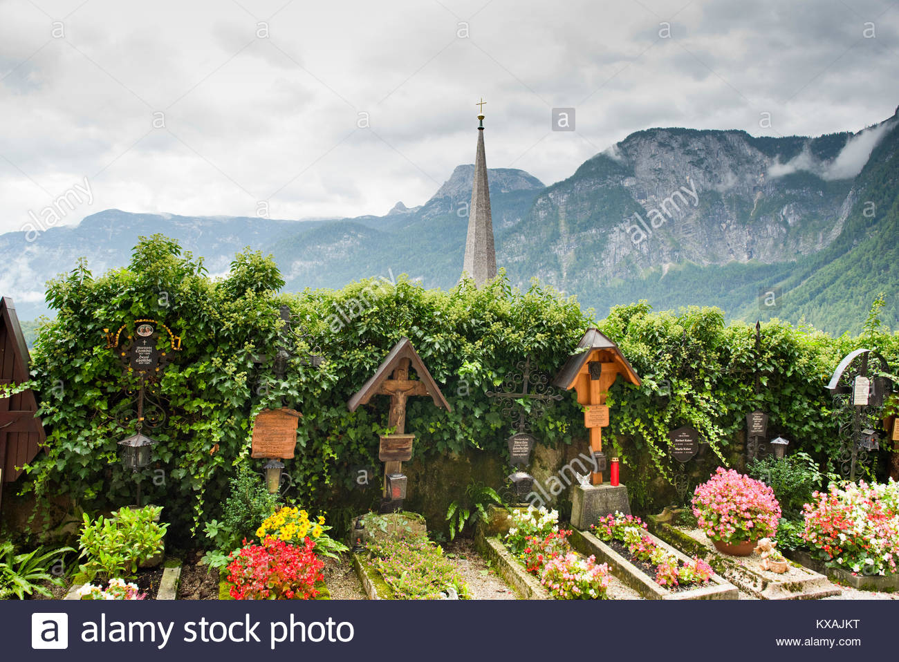 The Cemetery Of Hallstatt High Resolution Stock Photography and Images ...