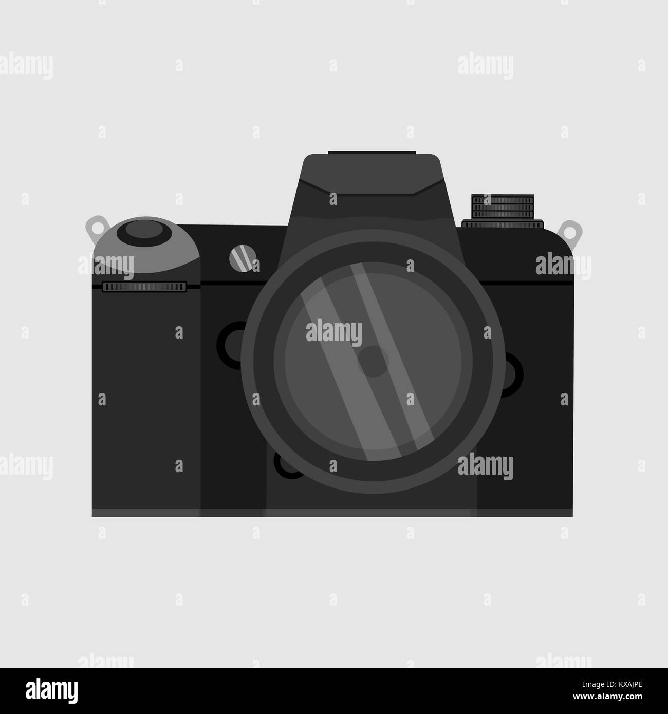 Digital slr camera Black and White Stock Photos & Images - Alamy