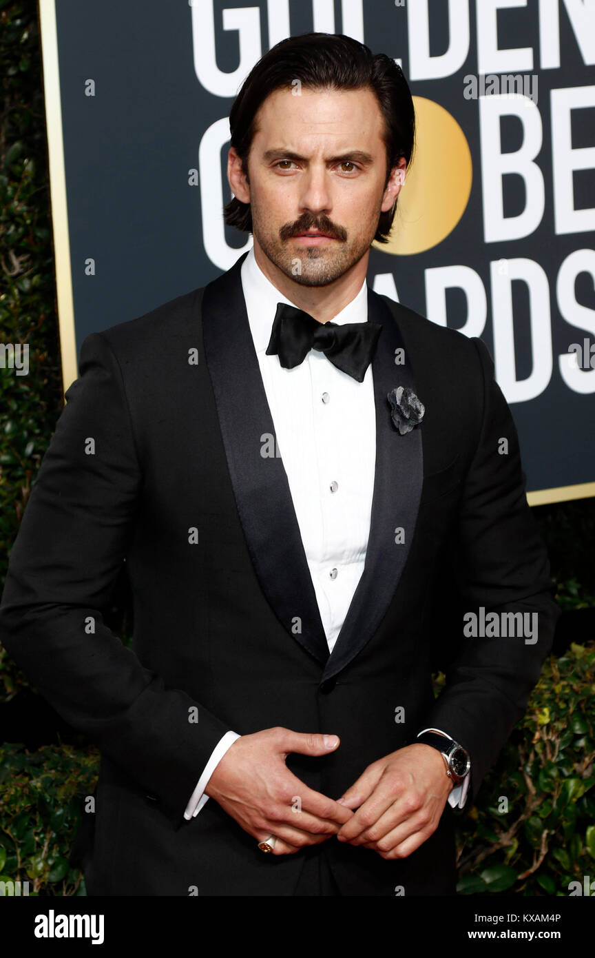 Beverly Hills, USA. 07th Jan, 2018. Milo Ventimiglia attends the 75th ...