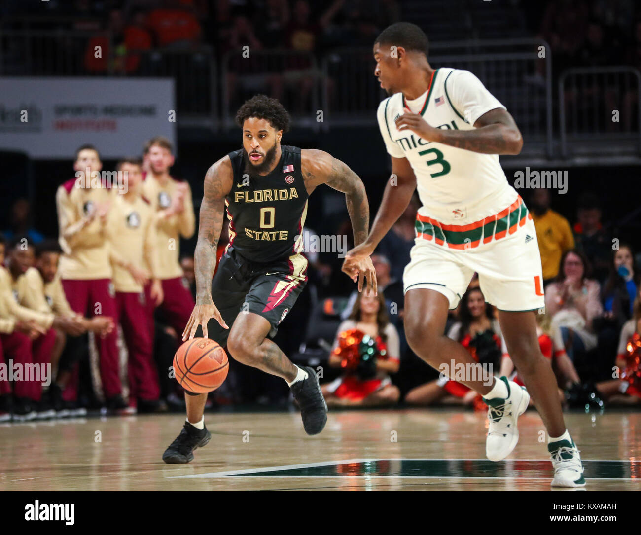 Florida state seminoles forward phil cofer 0 hi-res stock photography ...
