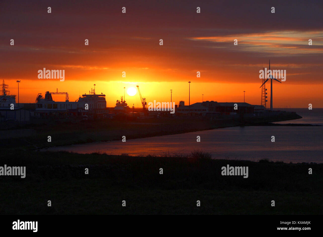 Heysham harbour hi-res stock photography and images - Alamy