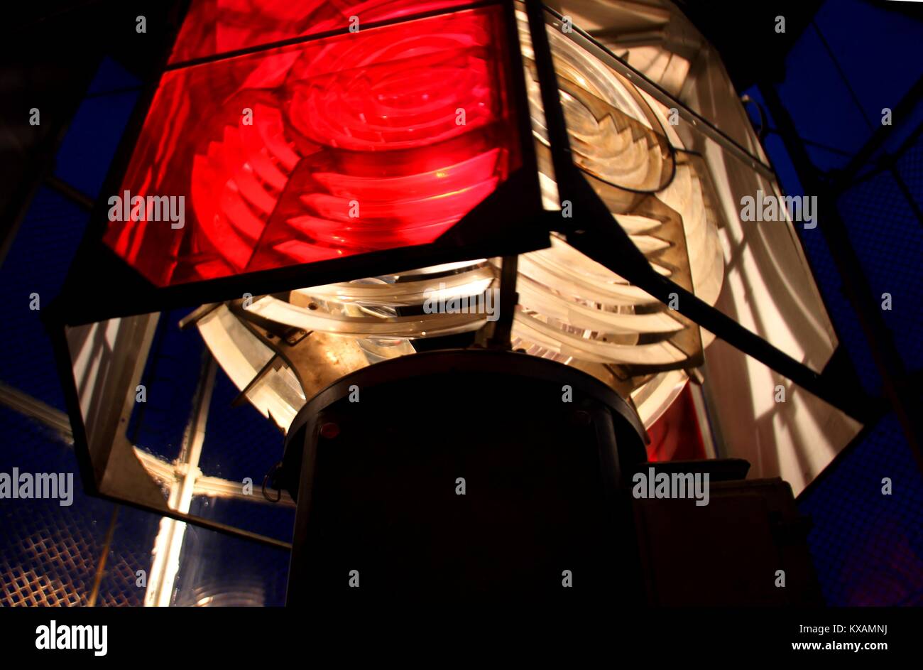 Poti, Georgia. 1st Nov, 2017. Lighthouse illumination in action. The ...