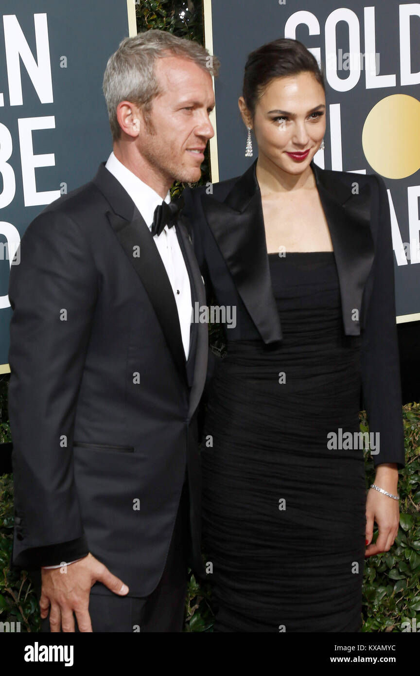 Beverly Hills, USA. 07th Jan, 2018. Yaron Versano and Gal Gadot attend ...